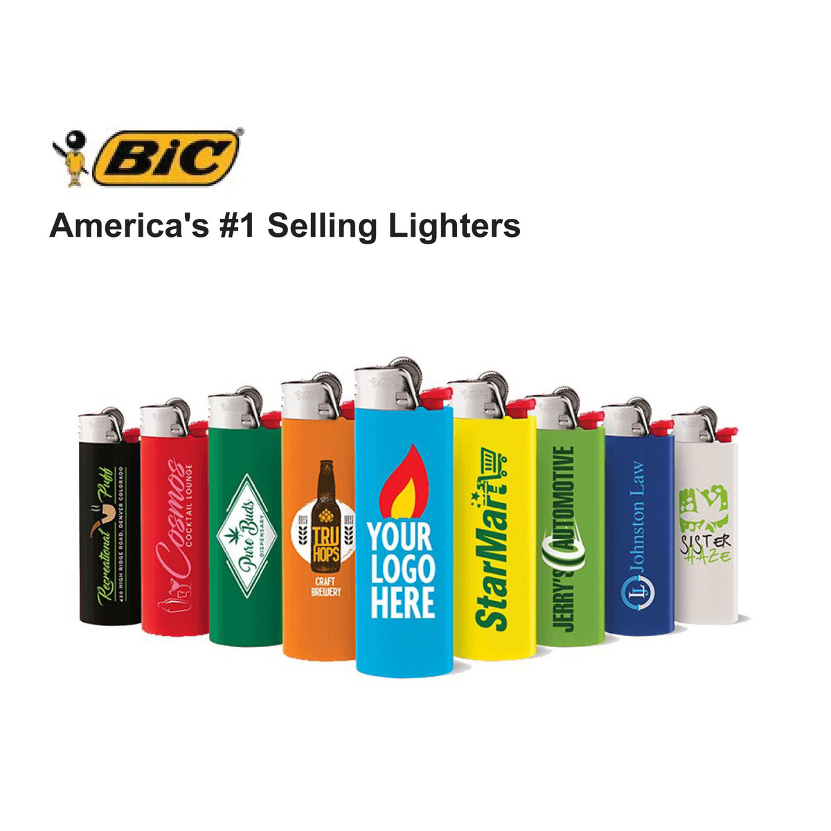 Custom Bic Lighters – roling paper